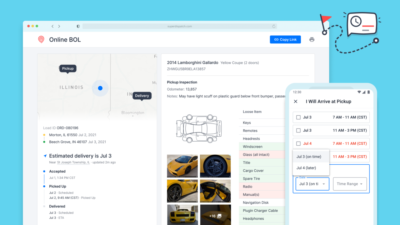 Auto Transport's First Ever GPS Tracking Launched by Super Dispatch ...
